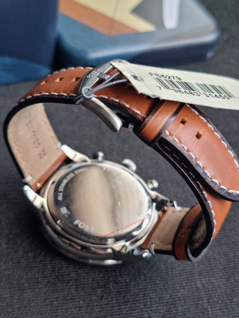 Fossil Analog Blue Dial Men's Watch - FS5279