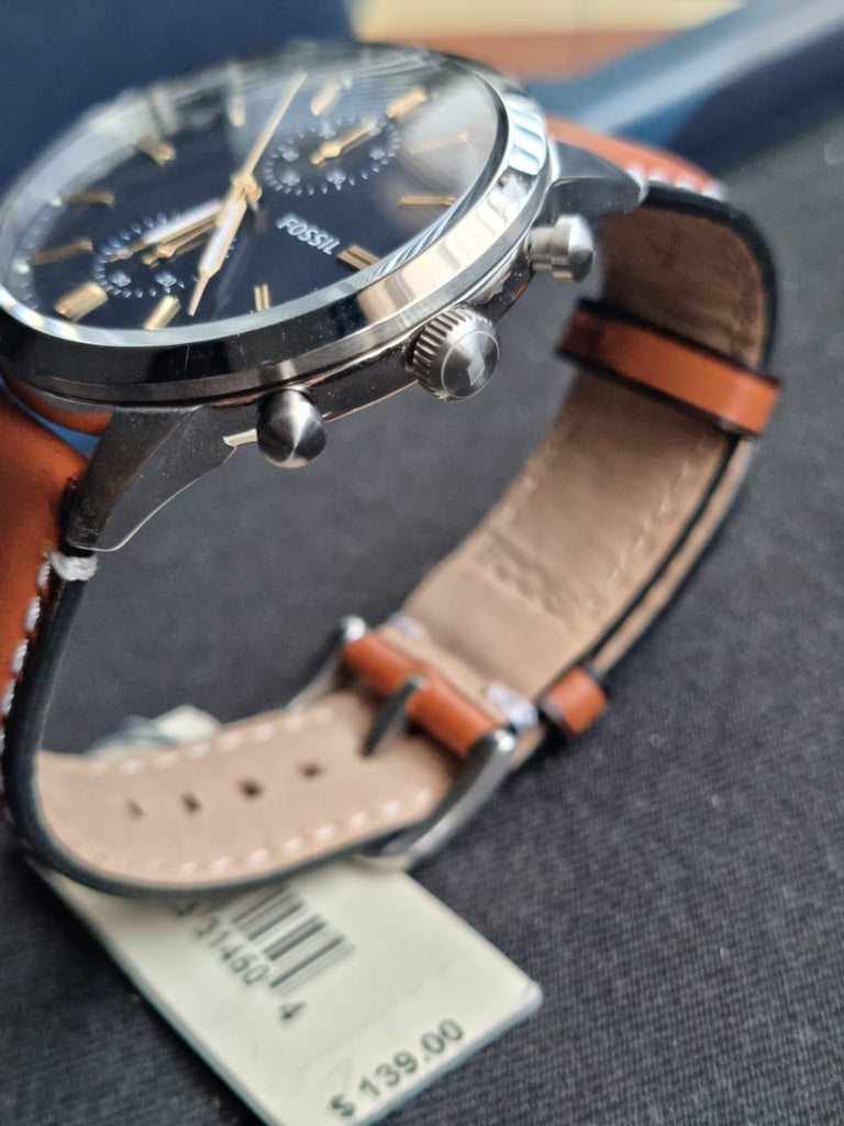 Fossil Analog Blue Dial Men's Watch - FS5279