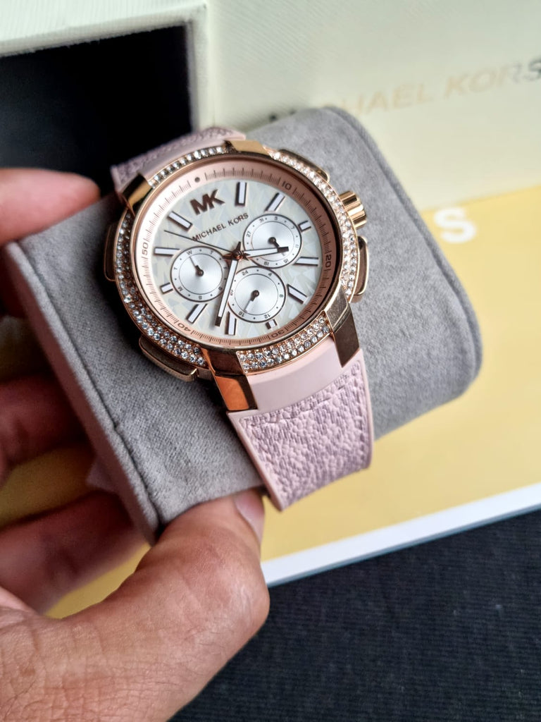 Michael Kors Sidney Analog White Dial Women's Watch-MK7222