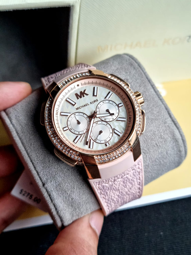 Michael Kors Sidney Analog White Dial Women's Watch-MK7222