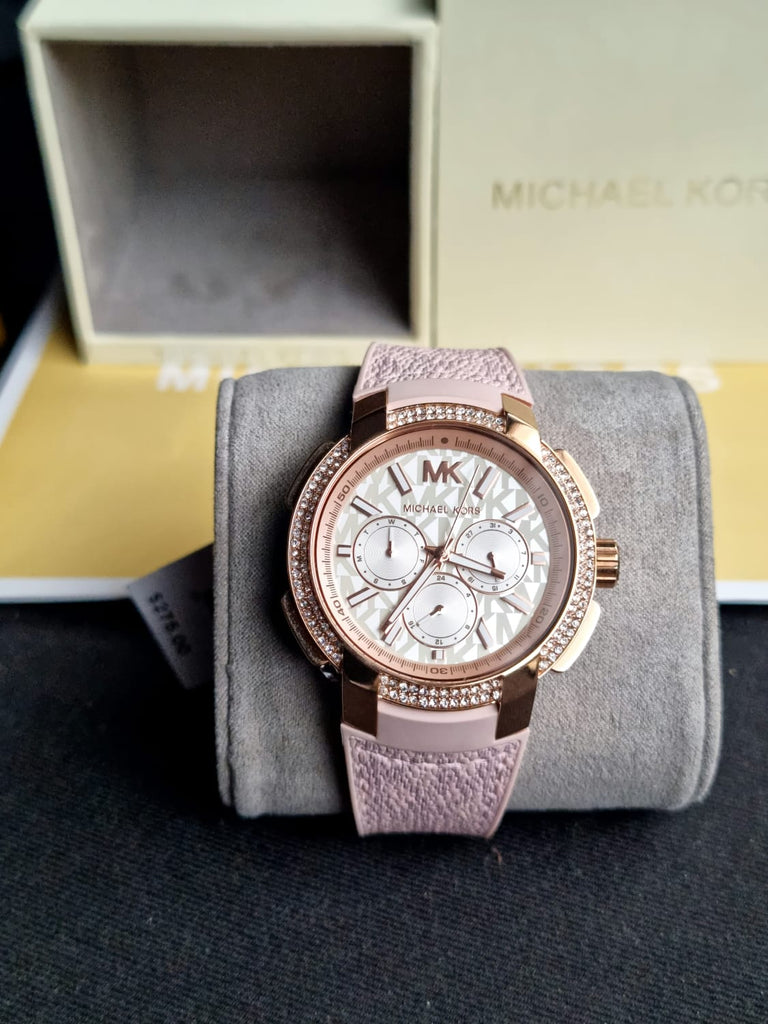 Michael Kors Sidney Analog White Dial Women's Watch-MK7222