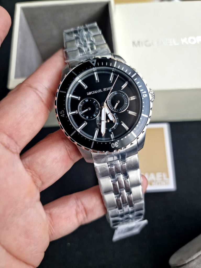 MICHAEL KORS Cunningham Quartz Black Dial Men's Watch MK7156