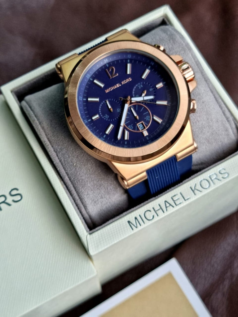 MICHAEL KORS Dylan Chronograph Navy Dial Men's Watch MK8295