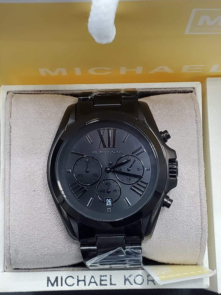 MICHAEL KORS Bradshaw Chronograph Black Dial Unisex Watch MK5550