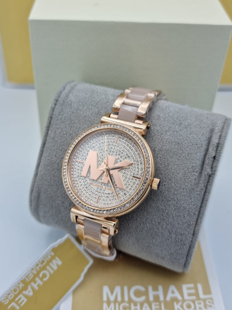 Michael Kors Sofie Analog Gold Dial Women's Watch-MK4336