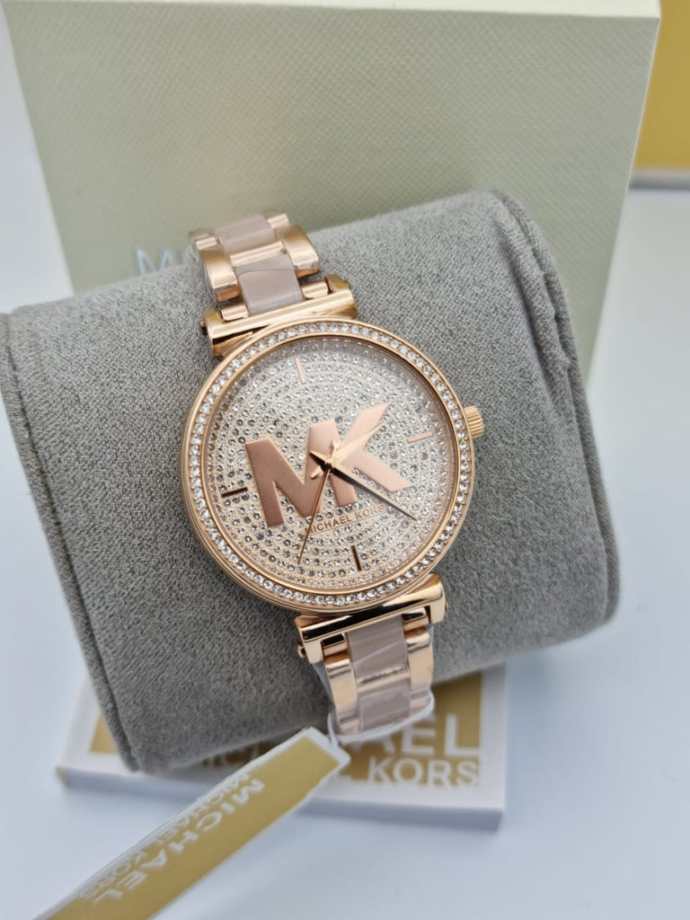 Michael Kors Sofie Analog Gold Dial Women's Watch-MK4336