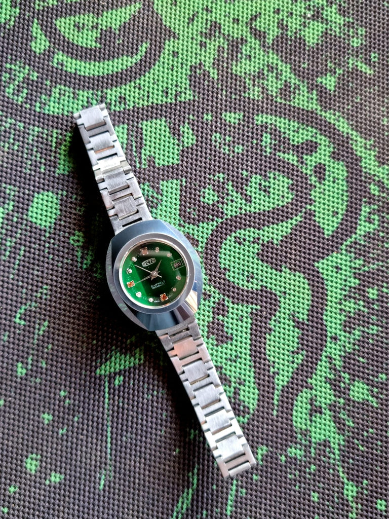 Octo Swiss made ladies watch Automatic 21 Jewels Vinatge watche